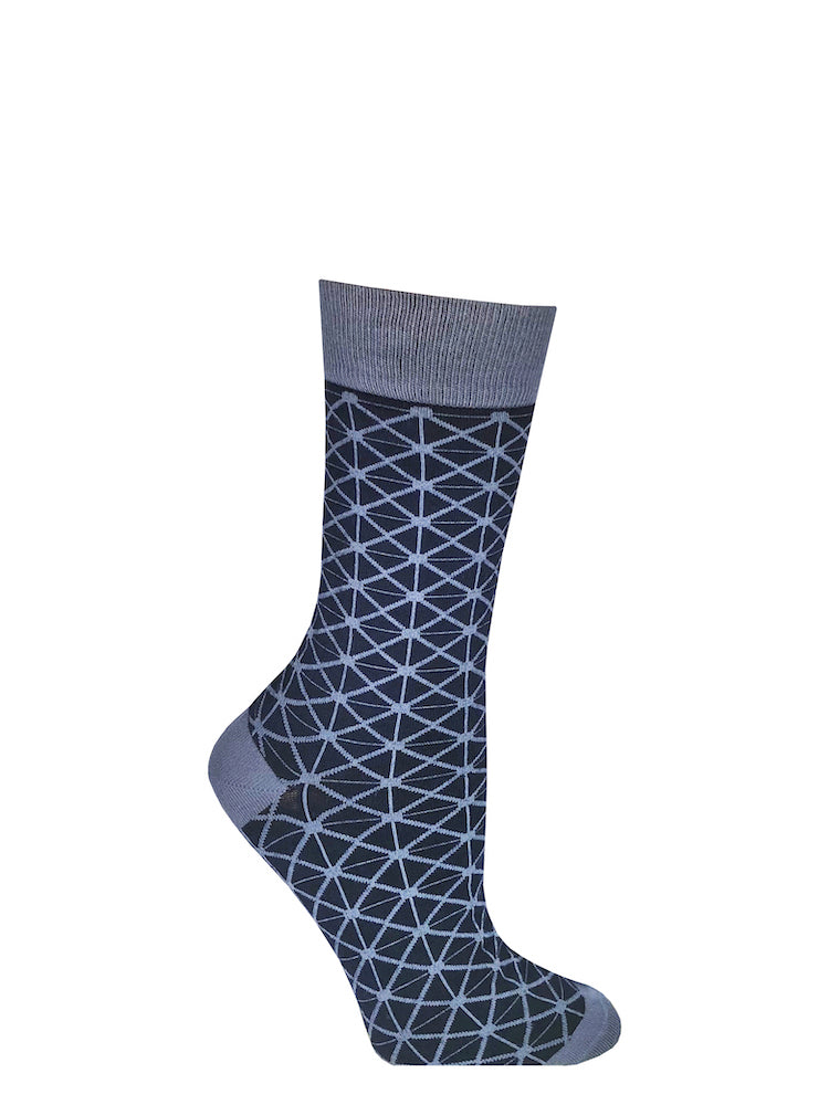 Bamboo socks, blue retro – SupCare
